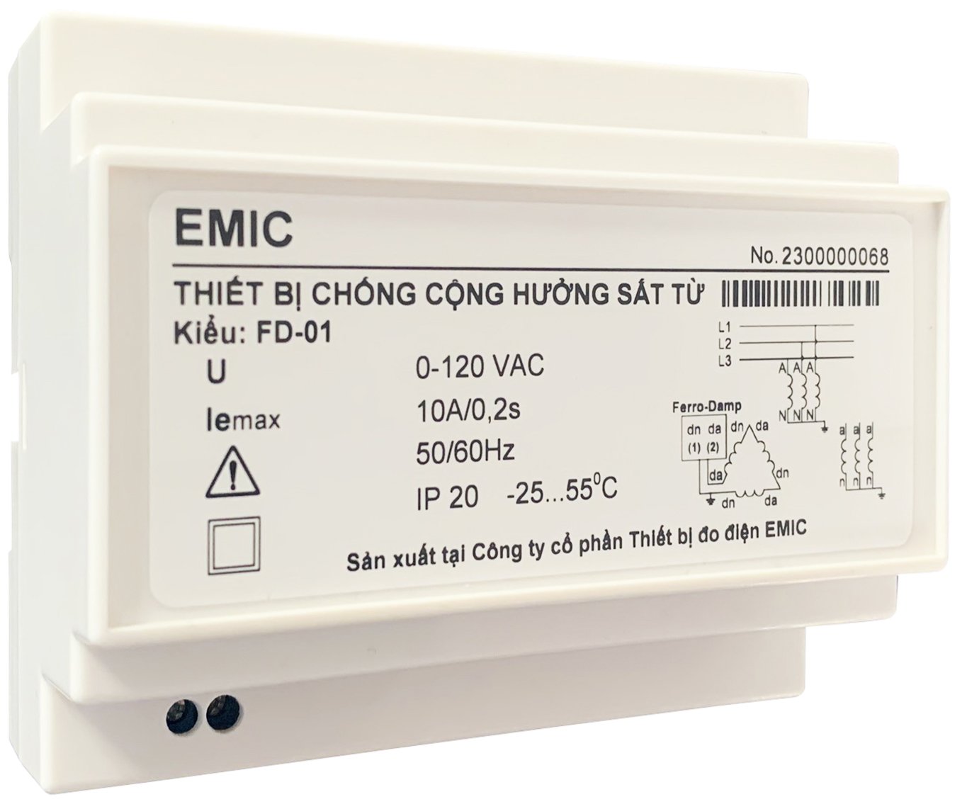 THIẾT BỊ CHỐNG CỘNG HƯỞNG SẮT TỪ